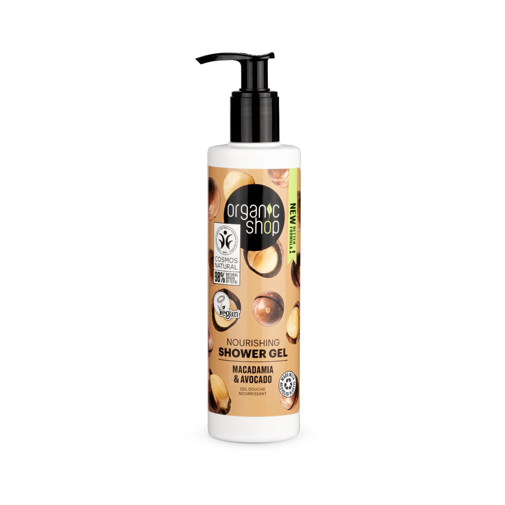 Organic Shop Nourishing Shower Gel Macadamia and Avocado (280ml)