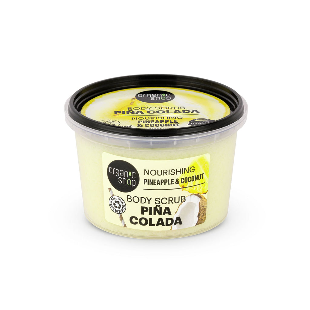 Organic Shop Nourishing Pina Colada Body Scrub Pineapple and Coconut