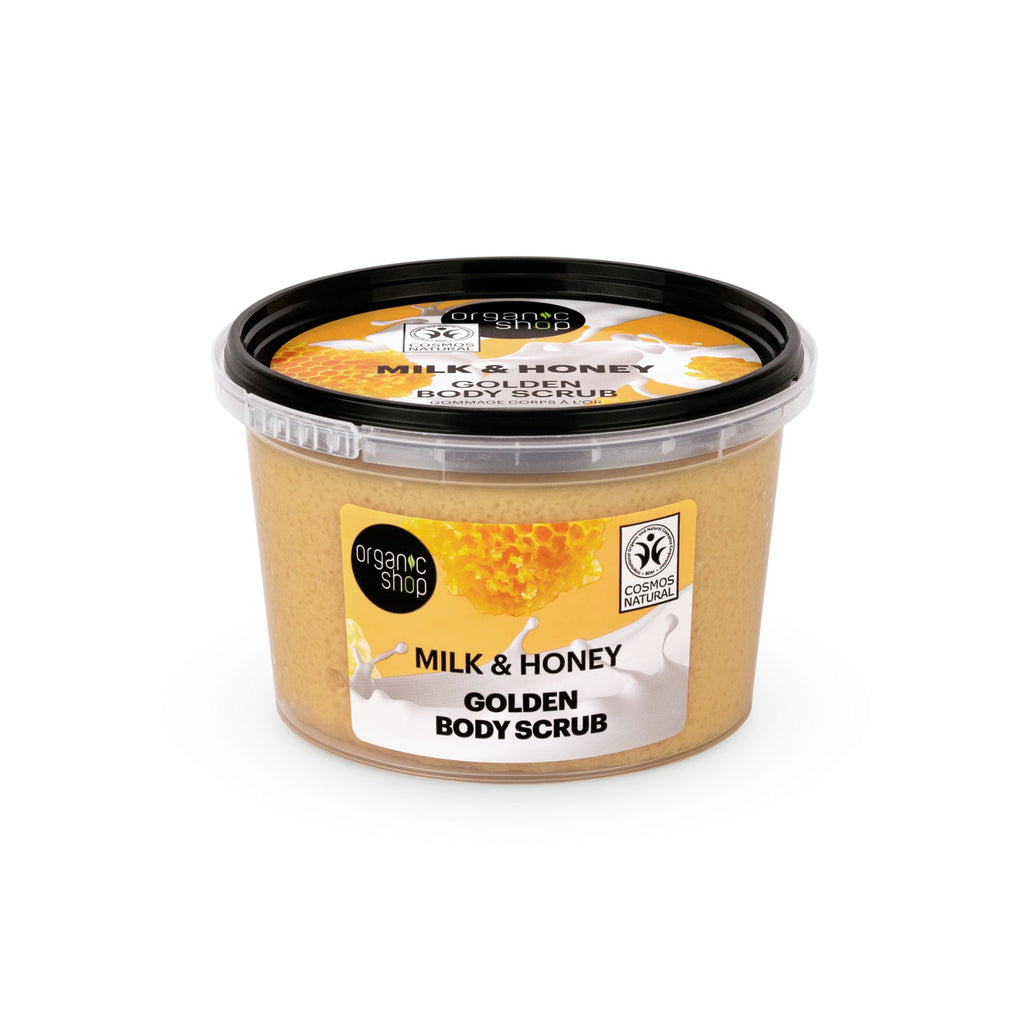 Organic Shop Milk and Honey Golden Body Scrub (250ml)